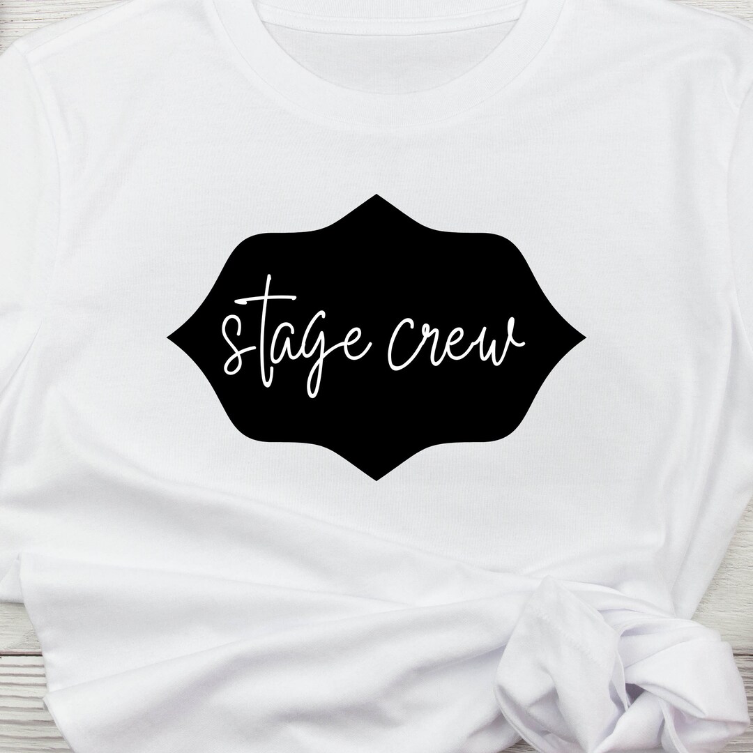 Stage Crew SVG PNG Digital Cut File Theater Stage Crew - Etsy