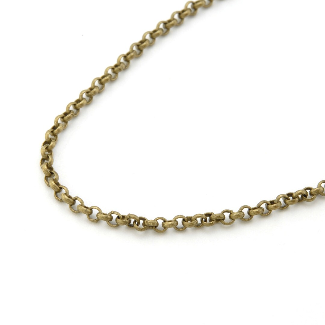 Two Feet of Fine Rolo Chain, Brass, 2mm, Irina Miech - Etsy