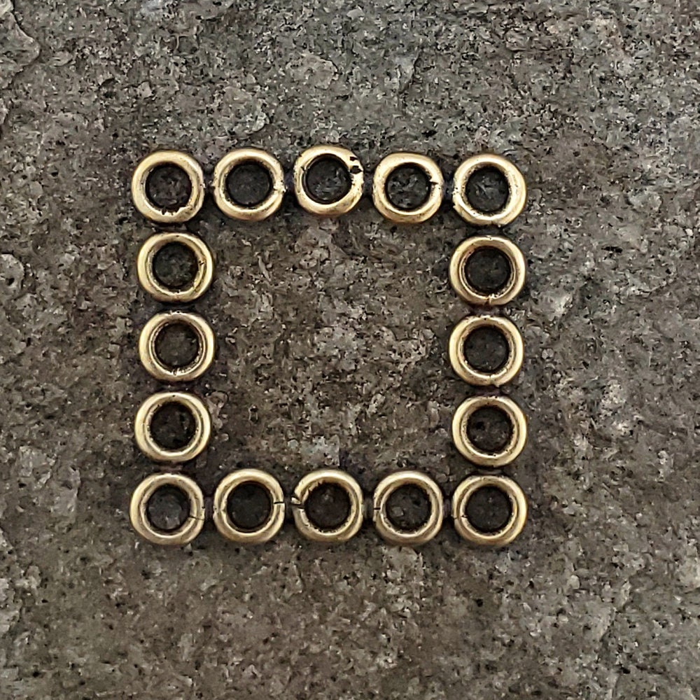 3 Pcs Filigree Multihole Loop Components Antiqued Brass 16 - Etsy