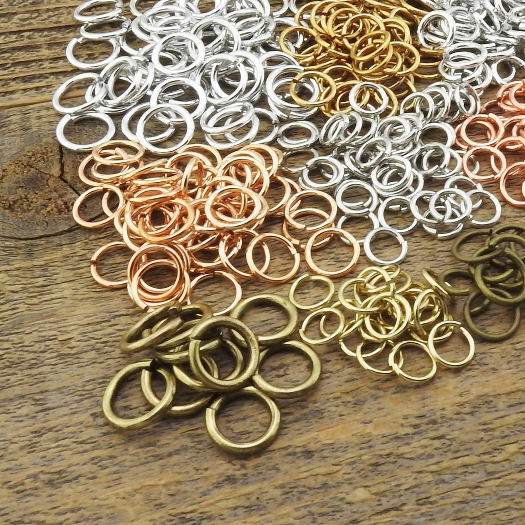 350 Pcs Designer Assortment Jump Ring Findings, Create Your Own Jewelry ...
