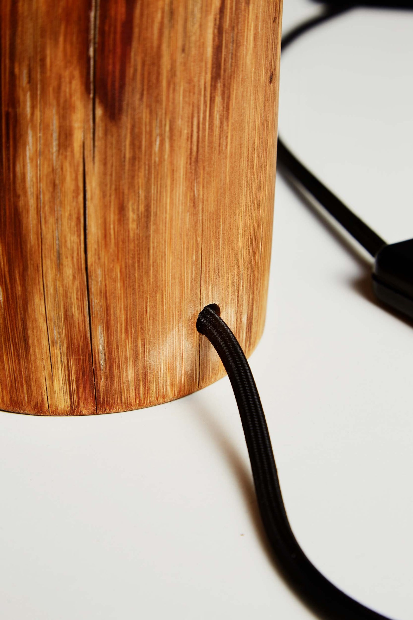 Wood Desk Lamp With Edison Light Bulb Home Office Bedside - Etsy