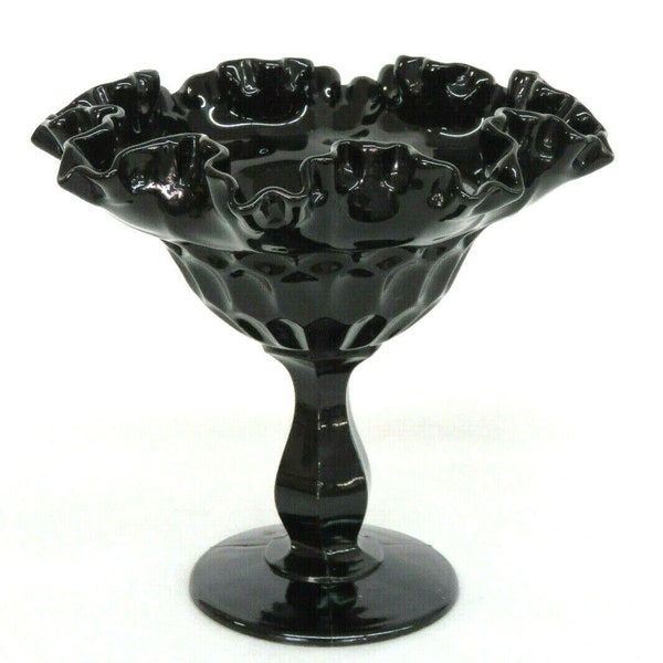 Fenton Compote Dish - Etsy