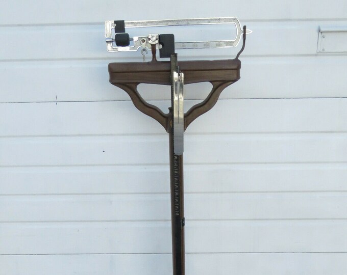 1950's Deco Continental Scale Works Upright Doctors Scale 1499 SHIPPING ...