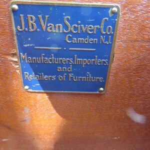 J B Van Sciver Early 1900s Carved Long Sideboard Buffet Credenza Bathroom Vanity 5593 SHIPPING ...