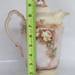 Austria Hand Painted Floral Coffee Tea Chocolate Pot Pitcher 2991B - Etsy