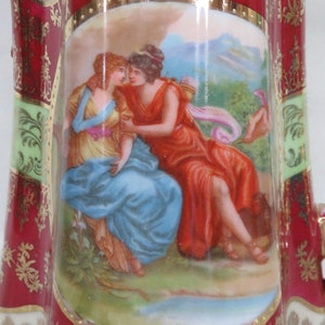 Royal Vienna Austria Cameo Porcelain Chocolate Coffee Tea Pot Pitcher ...