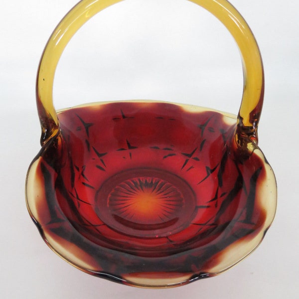 Amberina Glass - Etsy