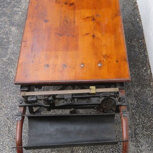 Farm Platform Renfrew Grain Scale Industrial Hand Truck Coffee Table ...
