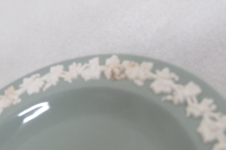 Wedgwood of Etruria and Barlaston Queensware Green Grapevine Small Dish ...