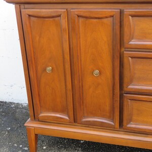 Dixie Mid Century Long Dresser Sideboard Credenza Media Console ...
