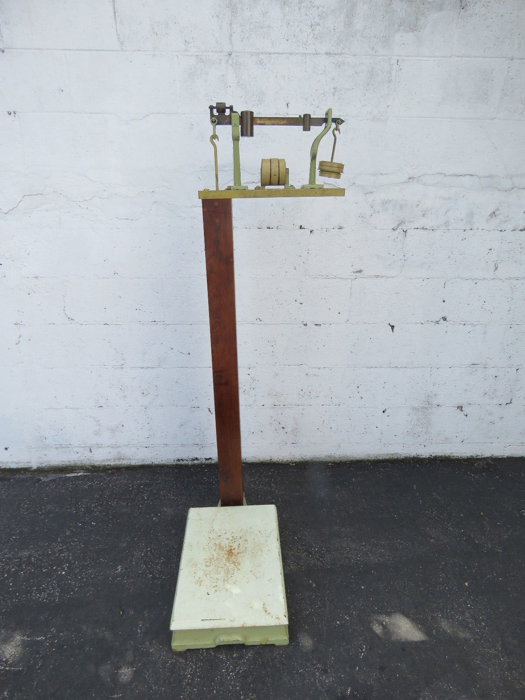 1930s Antique USPS Post Office Platform Upright Shipping Scale 9236 ...