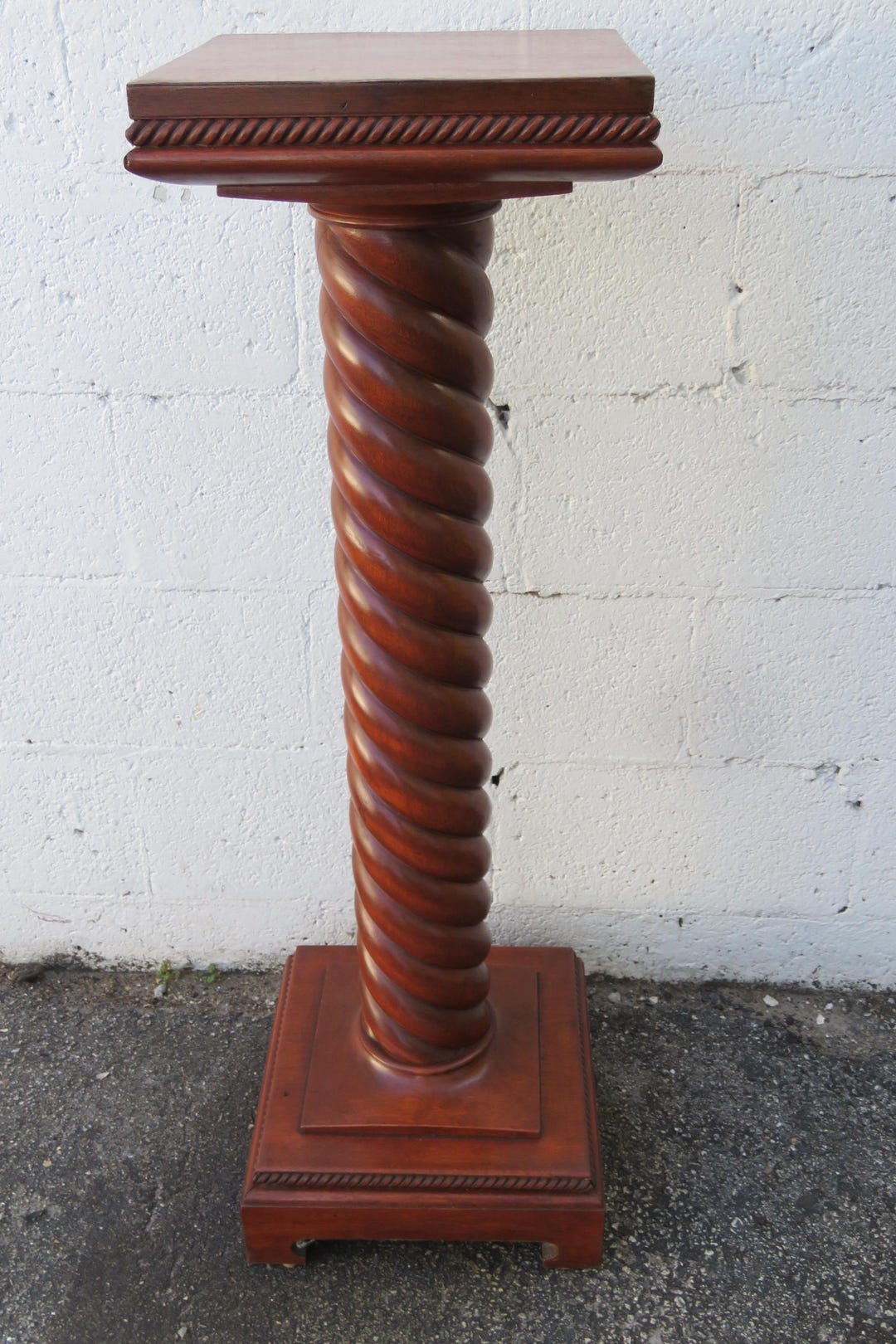 Early 1900s Spindle Plant Statue Stand 5896A SHIPPING NOT INCLUDED ...