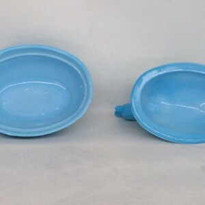 Blue Slag Glass Chicken Hen on Nest Small Covered Dish 2914B - Etsy