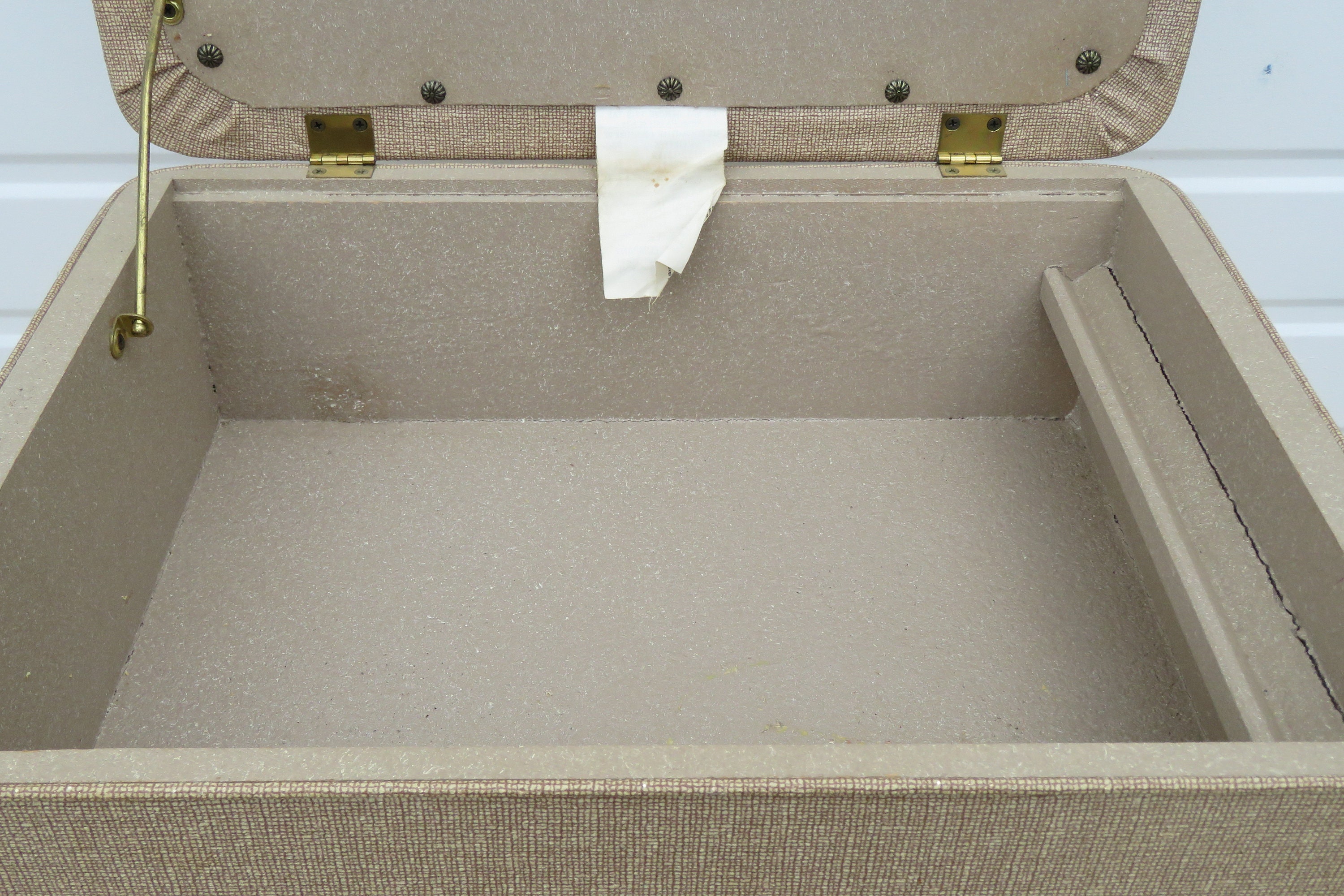 Singer Mid Century Modern Sewing Bench Foot Stool Storage - Etsy