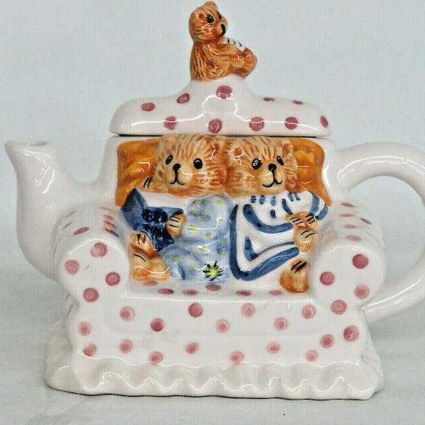 Teddy Bear Teapot - Etsy