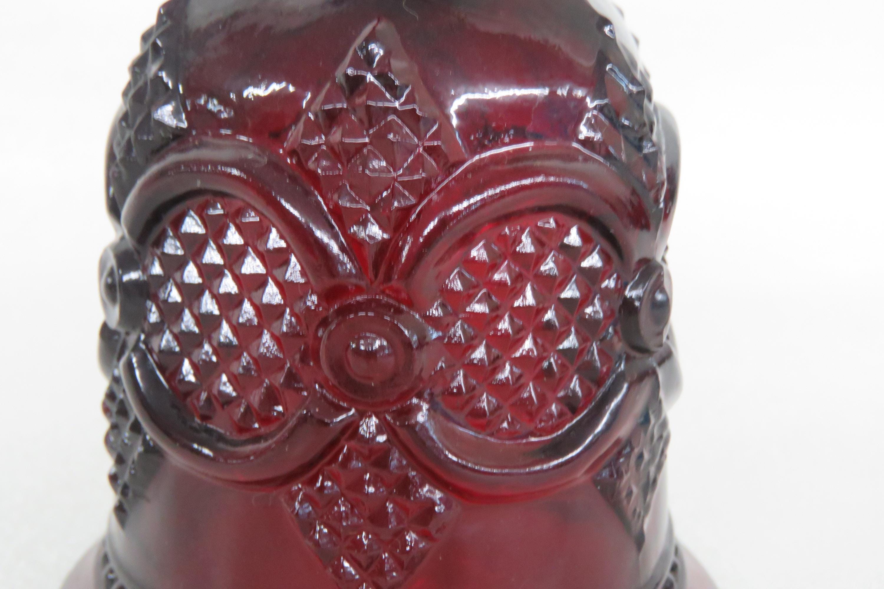 Avon Cape Cod Collection Ruby Red Glass Hostess Bell 4198B - Etsy