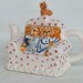 Tea Nee Sitting Pretty Teddy Bear Collection Vintage Teapot 1291B - Etsy