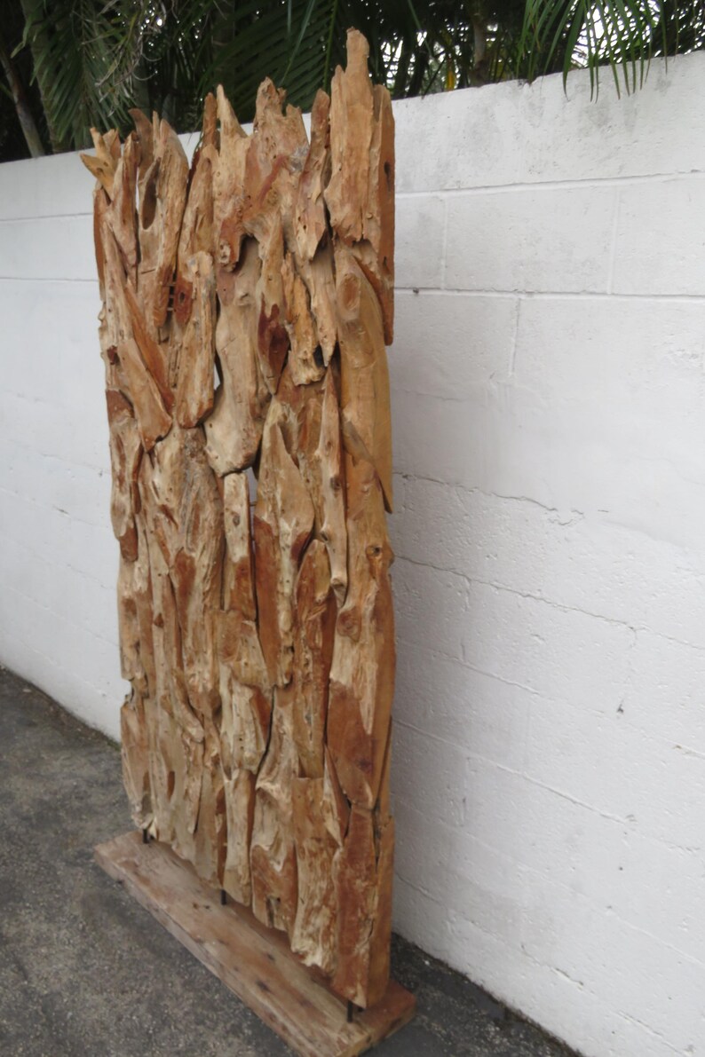 Modern Rustic Driftwood Natural Wood Wall Panel 5638 SHIPPING NOT ...