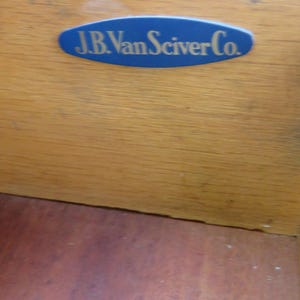 J B Van Sciver Small Dresser Extended Flip Top Chest of Drawers 5542 SHIPPING NOT INCLUDED ...