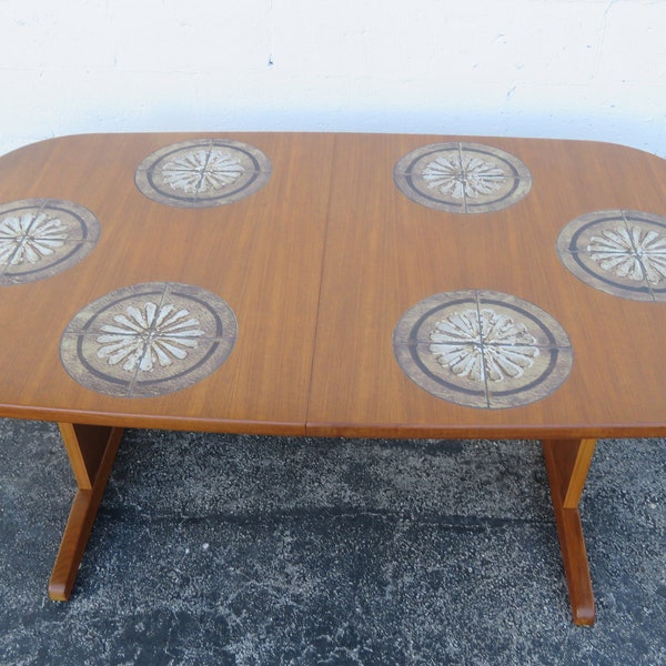 Danish Teak Dining Table - Etsy