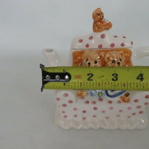 Tea Nee Sitting Pretty Teddy Bear Collection Vintage Teapot 1291B - Etsy