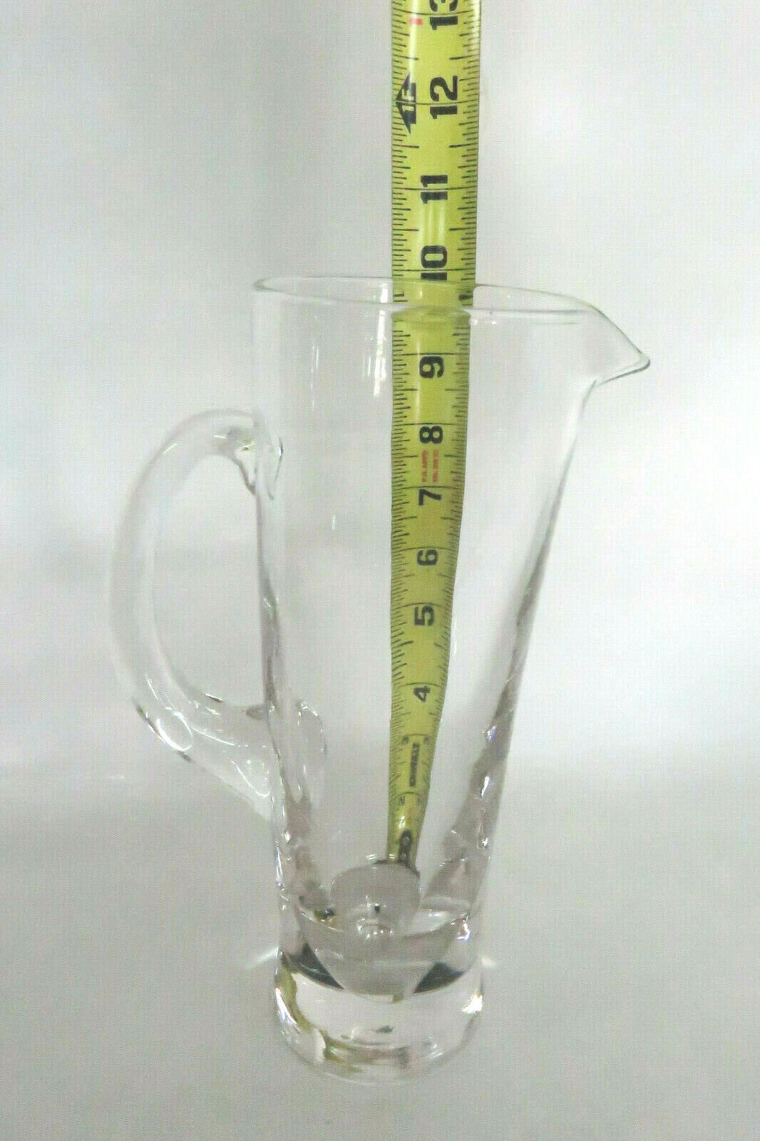 Clear Glass Tall Martini Cocktail Pitcher 2066B | Etsy