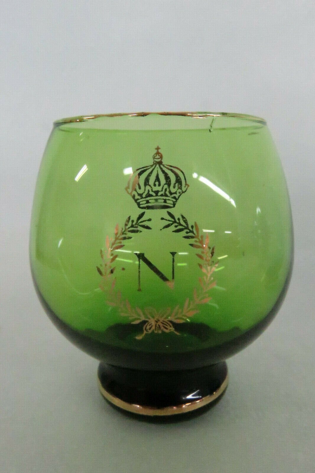 Royal Crown Monogram Set of Three Multicolor Whiskey Roly Poly | Etsy