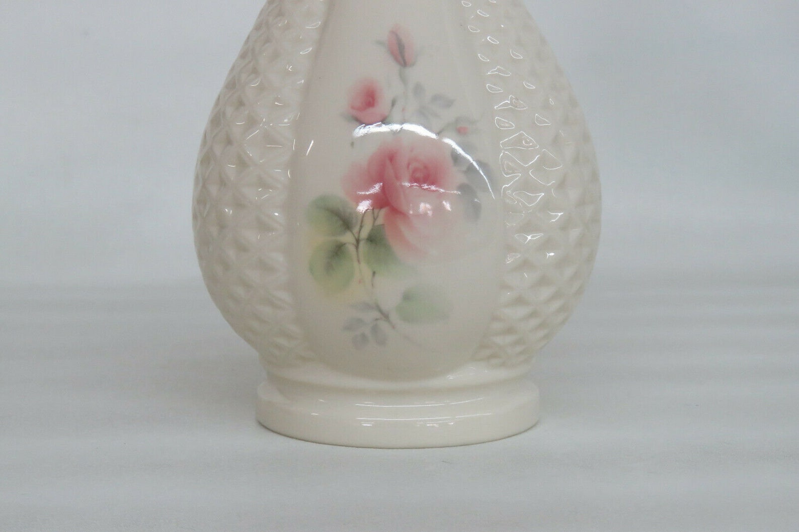 Donegal China Irish Parian Rose Pattern Porcelain Vase 2239B | Etsy