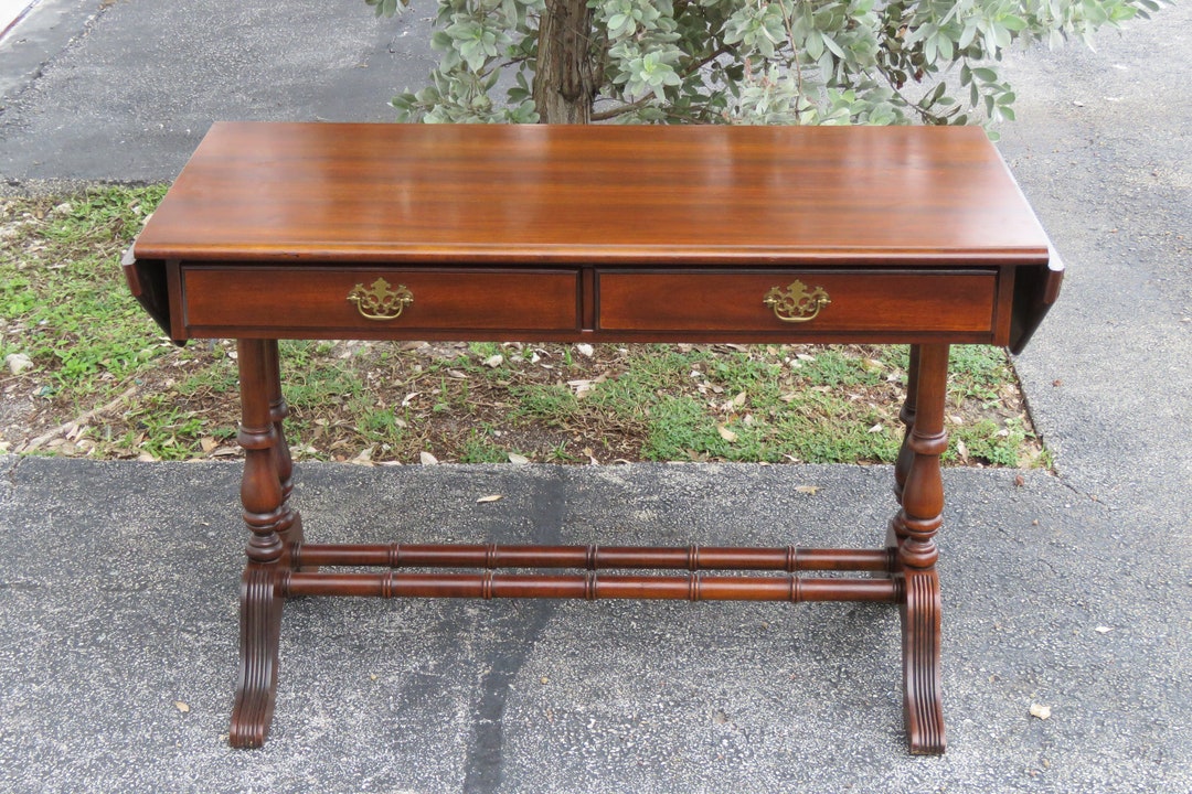 Broyhill Occasional Cherry Drop Leaf Writing Office Desk 3710 SHIPPING ...