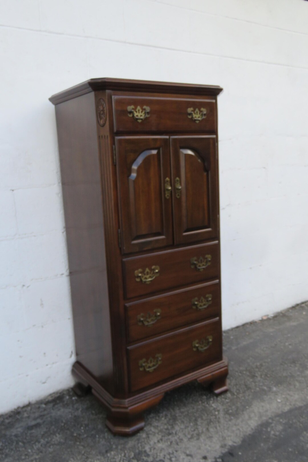 Ethan Allen Tall Narrow Lingerie Jewelry Chest 5901 SHIPPING NOT ...
