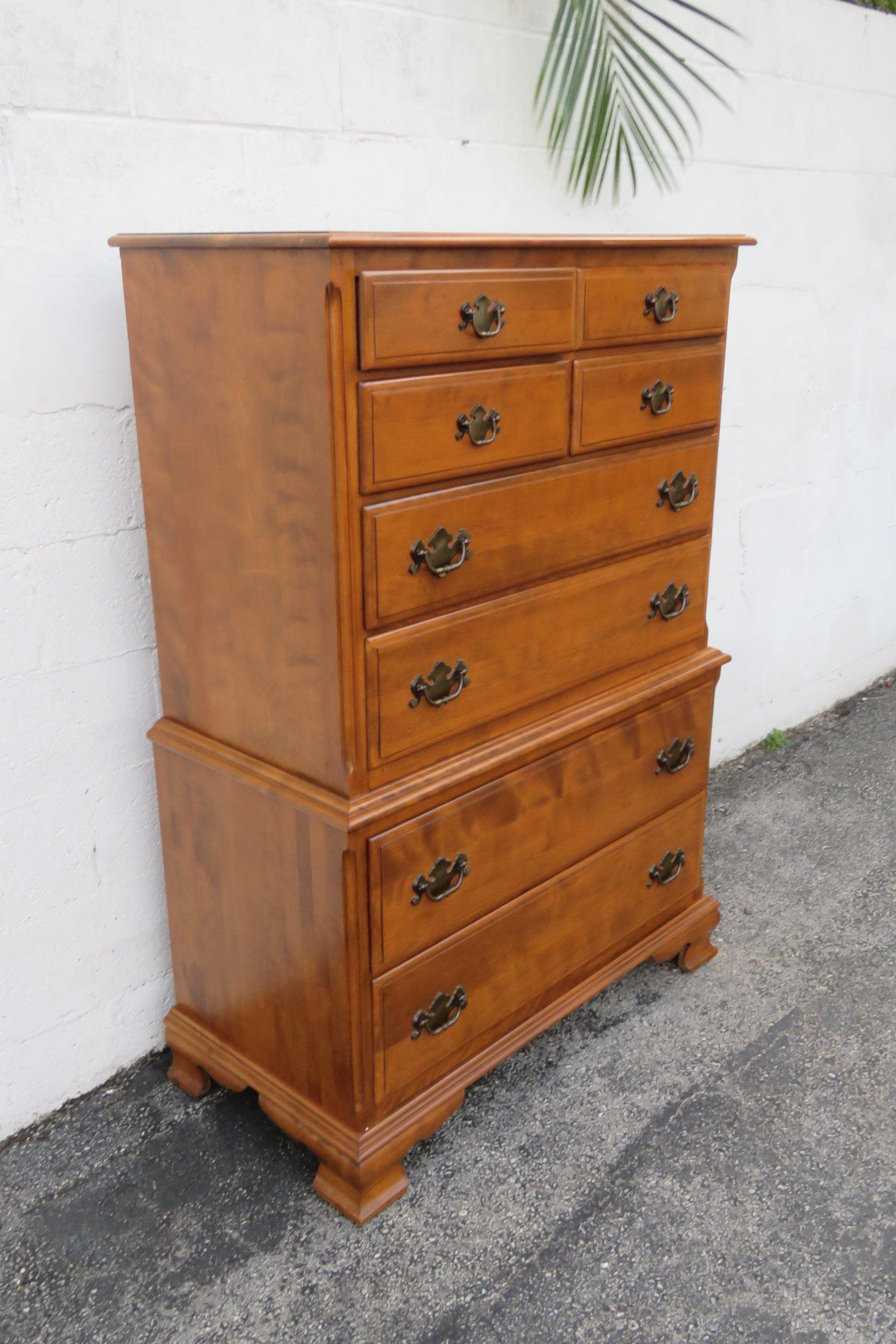 Ethan Allen Solid Maple Tall Chest of Drawers 6179 SHIPPING NOT ...