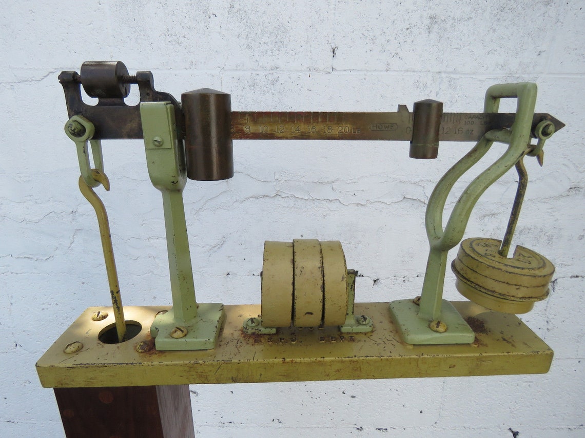 1930s Antique USPS Post Office Platform Upright Shipping Scale - Etsy
