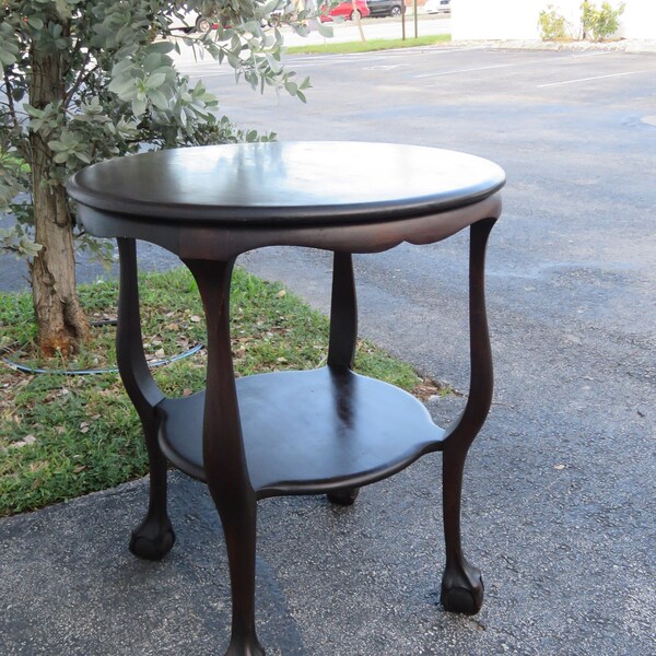 Claw Foot Table - Etsy