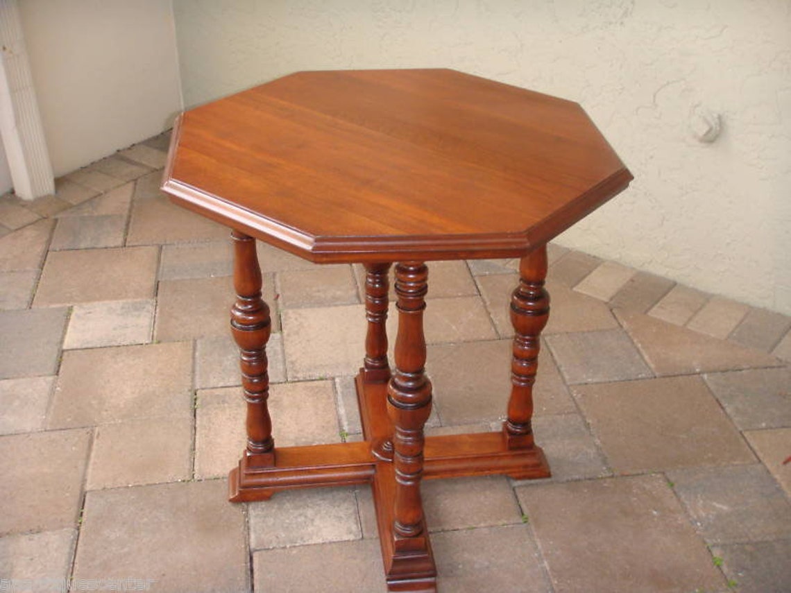 Octagonal Shaped Top Side Table Center Table 0001 SHIPPING NOT - Etsy