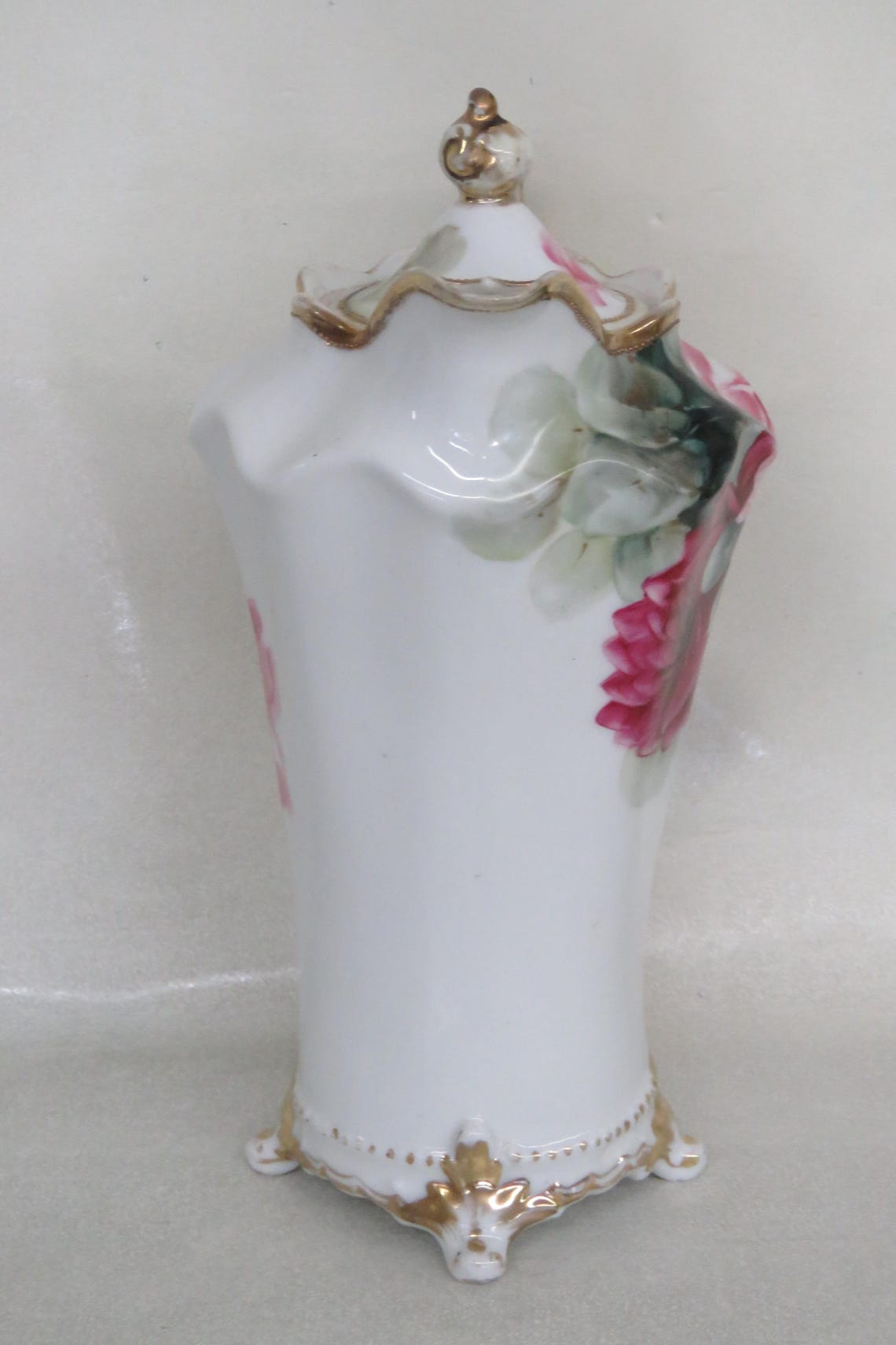 Noritake Nippon Chocolate Pot With Hand Painted Rose Pattern Early ...