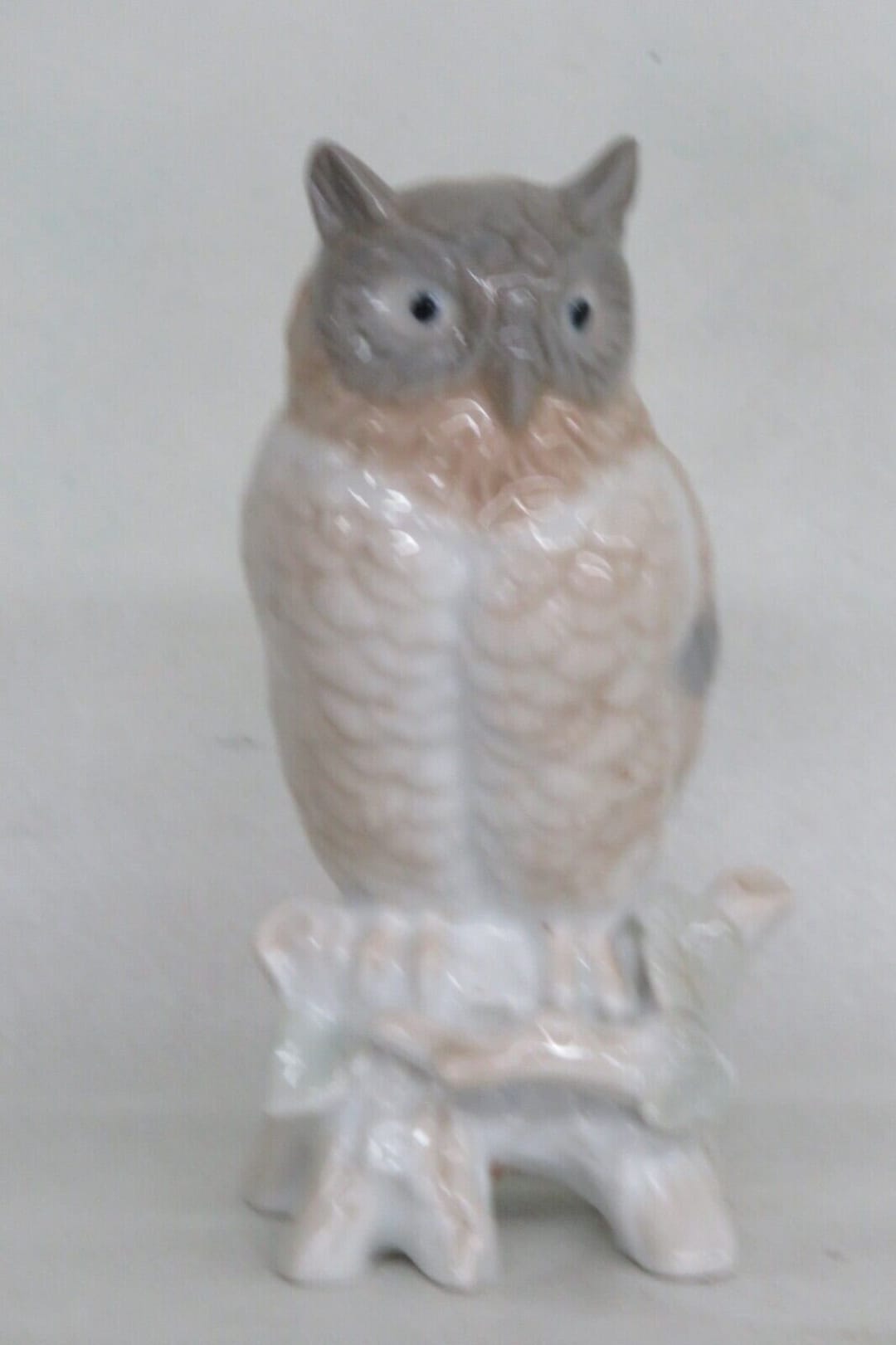 Brown and Grey Owl Bird Lladro Style Porcelain Figurine 3281B - Etsy