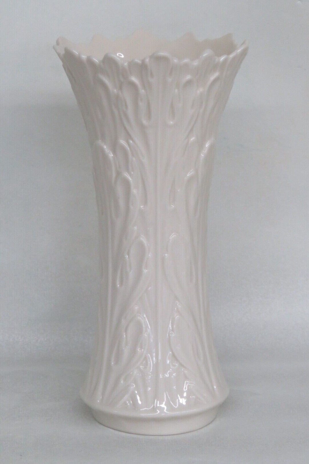 Lenox Woodland Collection Acanthus Leaf Porcelain Ivory Vase 3071B - Etsy