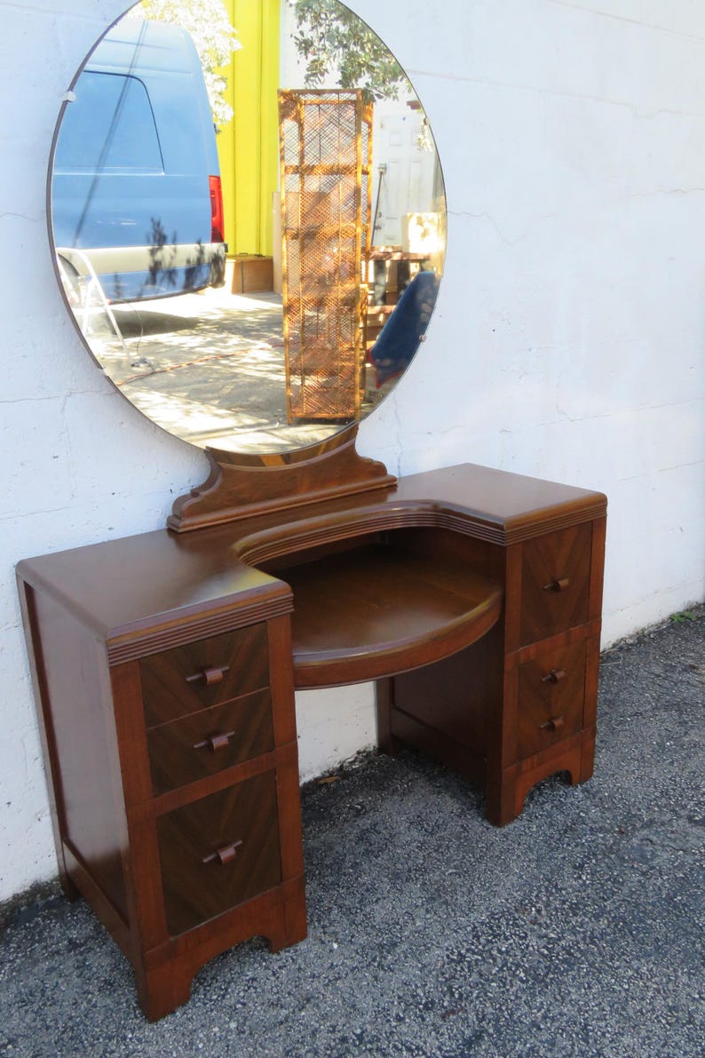 1920s Art Deco Vanity Makeup Table 6157 SHIPPING NOT INCLUDED Please ...