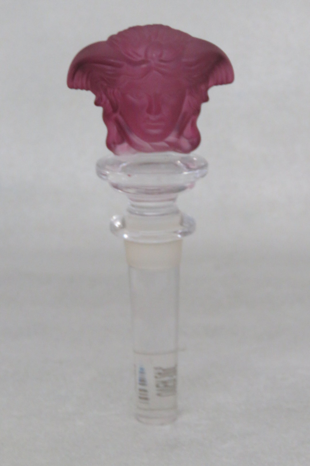 Versace Medusa Amethyst Purple Crystal Wine Bottle Stopper Rosenthal ...