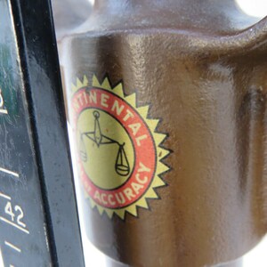 1950's Deco Continental Scale Works Upright Doctors Scale | Etsy