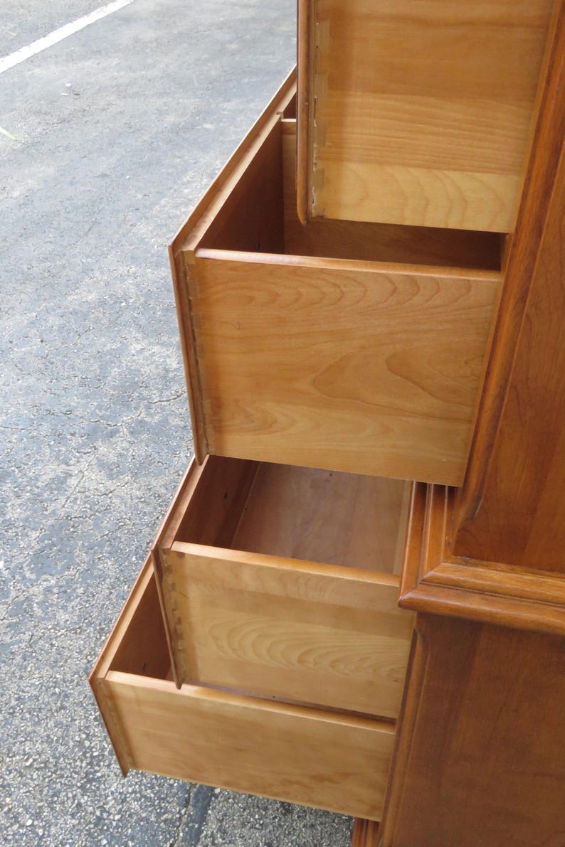 Ethan Allen Solid Maple Tall Chest of Drawers 6179 SHIPPING NOT ...