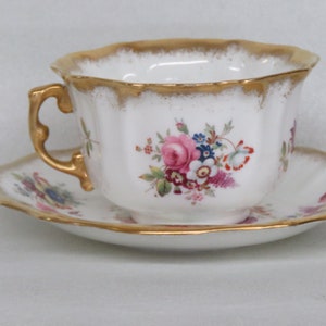Hammersley Lady Patricia England Bone China Set of Tea Cup and Saucer ...