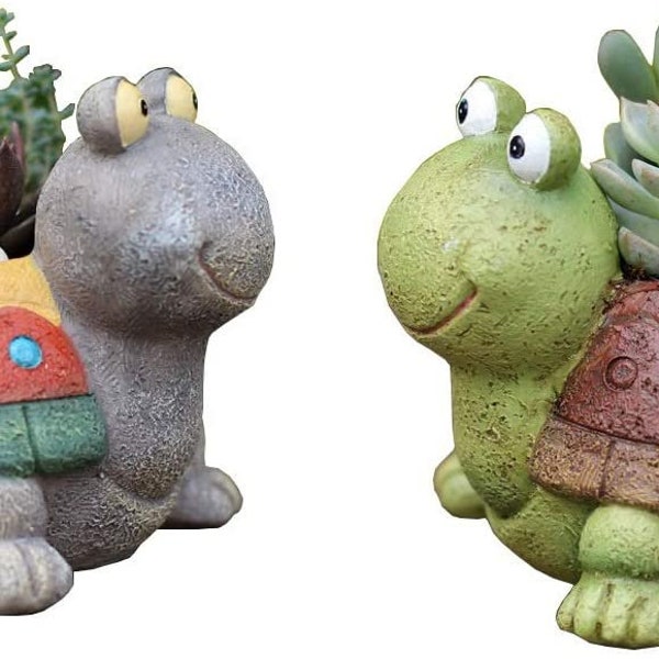 Turtle Planter - Etsy