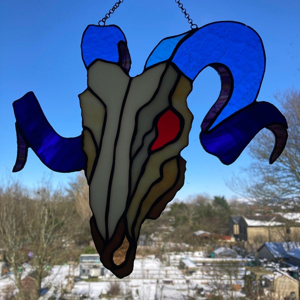 Sheep Stained Glass Pattern - Etsy