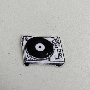 Custom Made Vinyl Record Player Patch - Etsy