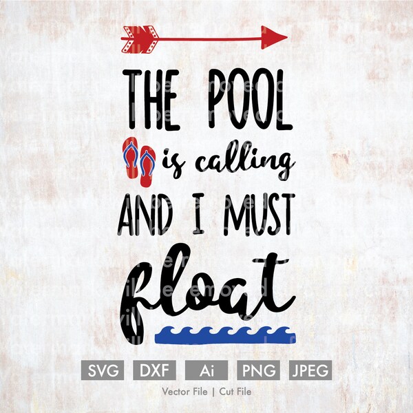 Go With the Float Svg - Etsy