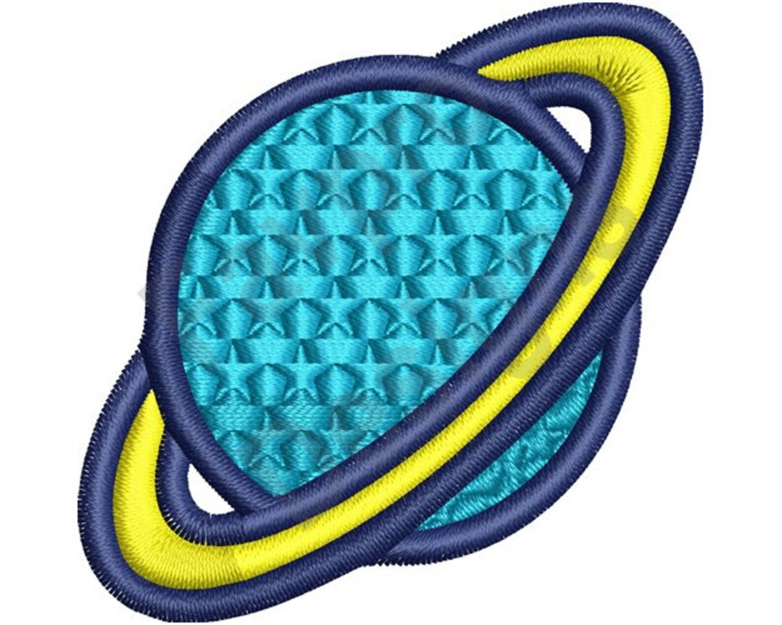 Space Planet Machine Embroidery Design - Etsy