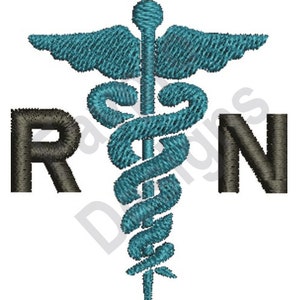 Rn Symbol - Machine Embroidery Design - Etsy