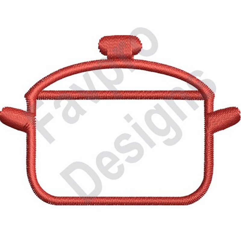 Cooking Utensils Embroidery Design - Etsy