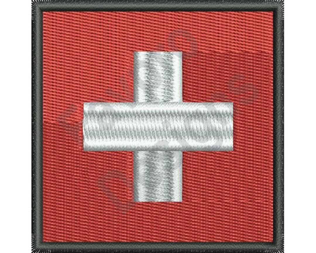 Switzerland Flag - Machine Embroidery Design - Etsy